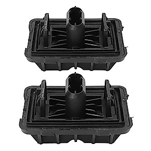 Under Car Jack Pad, ABS Rubber Car Jack Support Plate 2pcs OE Design Abrasion Resistance Anti Aging Black 51717169981 for Autos