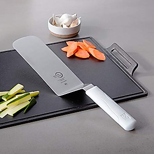 Mercer Culinary Millennia Turner Handle, 8 Inch x 3 Inch Blade, White Handle