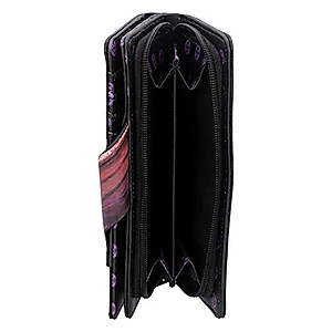 Nemesis Now Take Flight Embossed Purse 18.5cm, Purple, One Size