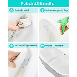 Bath Pillow,Bath Pillows for Tub Neck and Back Support, Bathtub Pillows for Head and Neck, Bathtub Pillow, Bath Accessories for Tub Women, Hot Tub Accessories for Adults, Tub Pillow