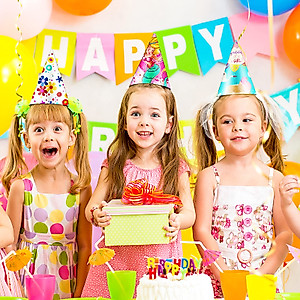 60 Pieces White Party Cone Hats Party Paper Cone Hats White Party Paper Hats for Adults DIY Art Craft Birthday Party Supplies, 6.5 x 4.1 Inch