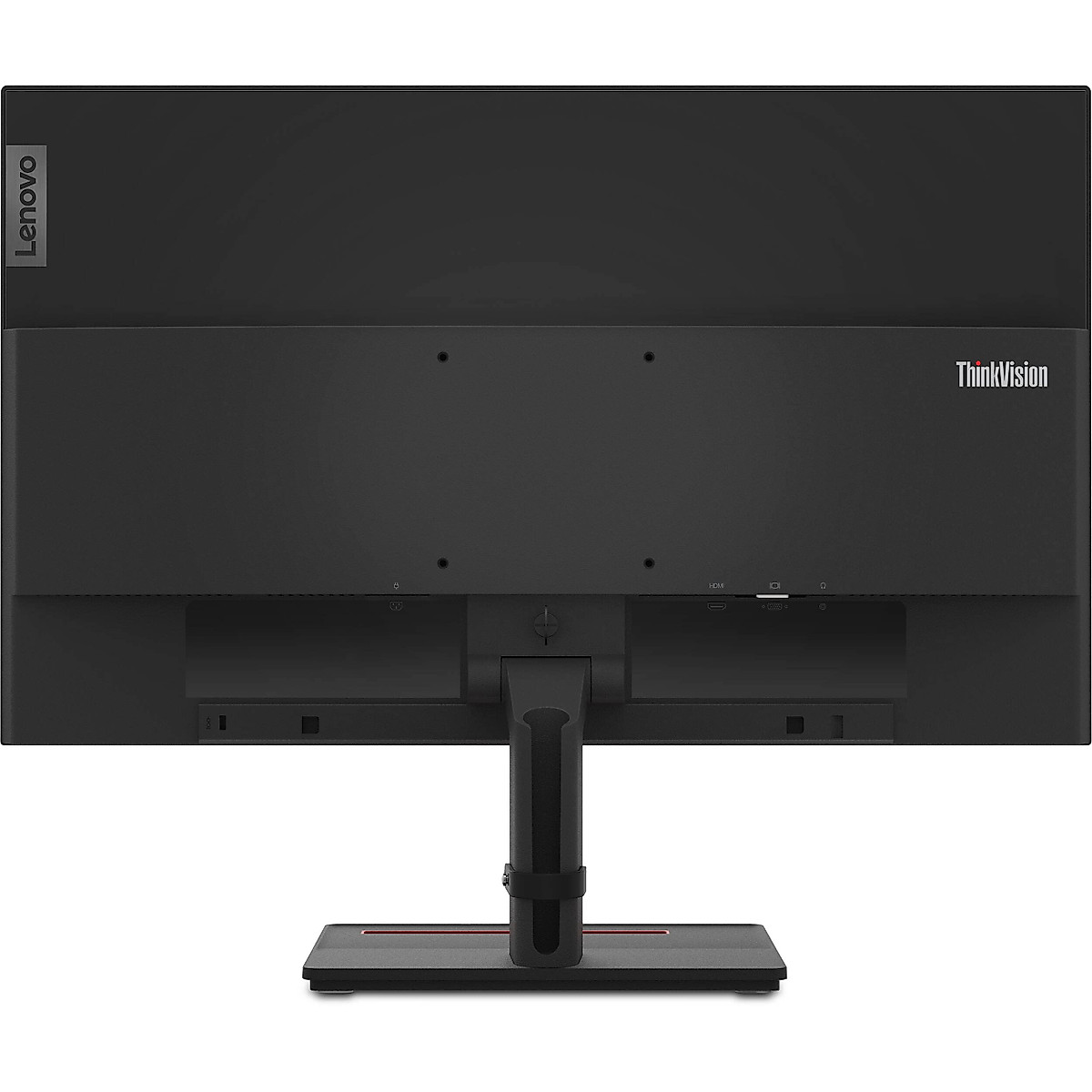 Lenovo ThinkVision S24e-20 23.8" Full HD WLED LCD Monitor 2-Pack Bundle with 1920 x 1080, Vertical Alignment, HDMI-VGA, Raven Black, MK270 Wireless Keyboard and Mouse, Gel Pads, Dual Monitor Stand