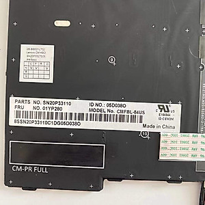 Laptop Replacement Backlight Keyboard for Lenovo Thinkpad L380 E480 Yoga L390 Yoga T490 T495 L480 T480S 01YP360 01YP280 01YP440 01YP520