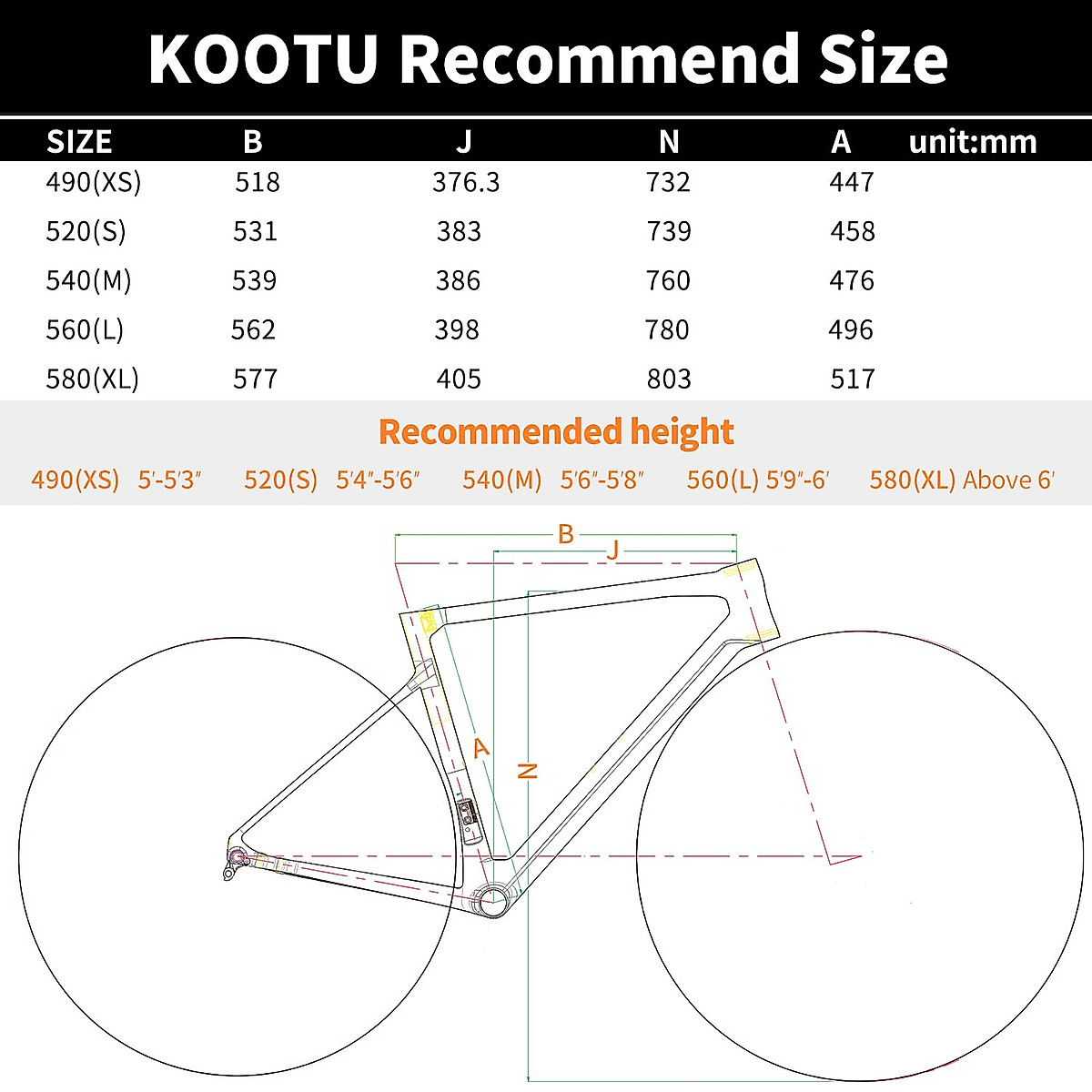 KOOTU Carbon Road Bike Lightweight 24 Speed Shifting Road Bicycle with Shimano Di2 9270 Groupset T1000 Full Carbon Frame & Fork & Wheelset with Disc Brake