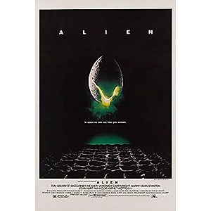 Posters USA - Alien Movie Poster Glossy Finish - MOV007 (24" x 36" (61cm x 91.5cm))