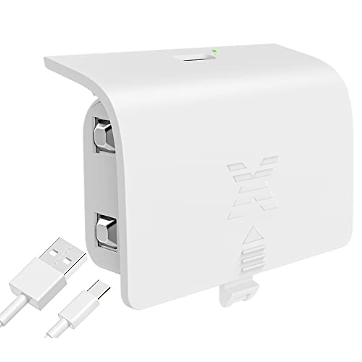 KEKUCULL Controller Battery Pack Compatible with Xbox Series S/X, 1400 mAh Rechargeable Battery Pack Fast Charging for Xbox Charging Accessories Kit with 8.2ft Charge Cable