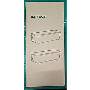 Baffect Under Sink Organizers and Storage, 2 Pack Pull Out Under Bathroom and Kitchen Cabinet Storage Drawer Organizer, Multi Purpose Sink Organizing Caddy up to 11lbs (Gray)