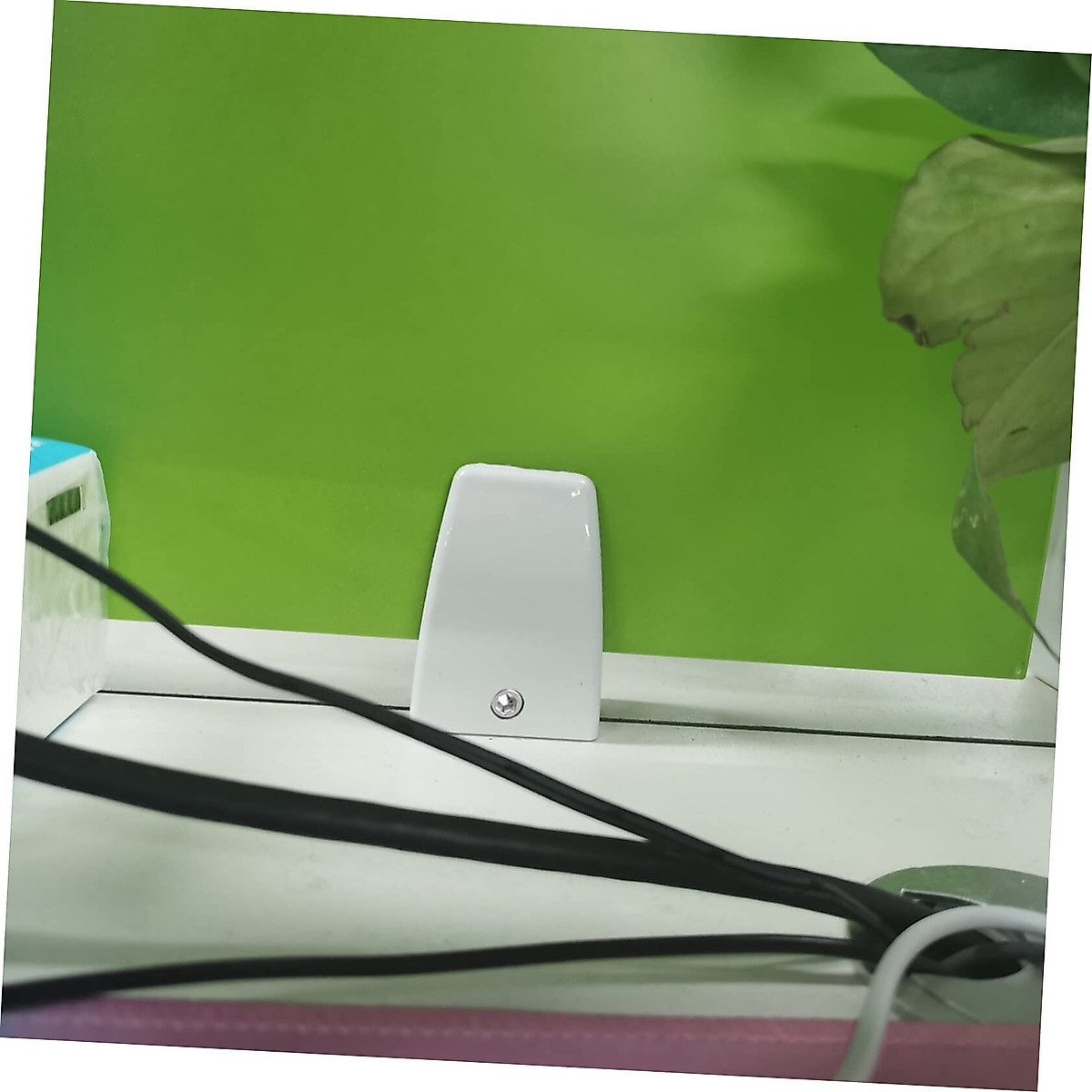 4Pcs glass clip clamps for desk screens desk divider clamp sneeze guard clamp desk divider brackets partition bracket desk panel aluminum alloy office protection support clip