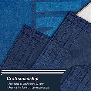 XIFAN Premium Double Sided Flag for US Air Force USAF 3x5 FT - Heavy Duty 3ply Polyester Durable Vibrant Print Double Stitched - Military Indoor Outdoor Banner