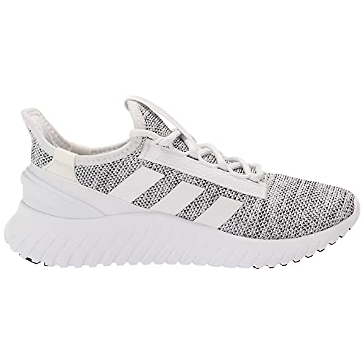 adidas Men's Kaptir 2.0 Trail Running Shoe, White/White/Black, 12
