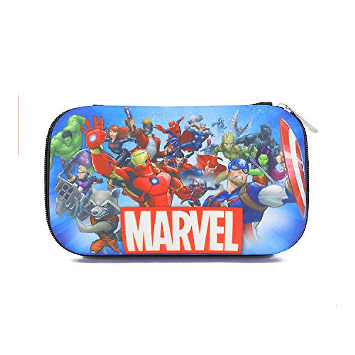 Trendy Apparel Shop Avengers Molded EVA School Supplies Storage Pencil Case - ROYAL