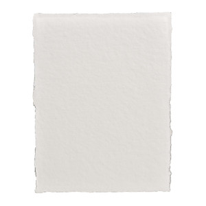 Watercolor Paper, 140lb(300gsm), 10x7 Inches, 25 Sheets,Handmade Deckle Edge Paper, Textured, Mixed Media, Cold Press Pad for Calligraphy, Sketching, Crafts and Painting