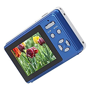 40MP Digital Camera 2.4 Inch Screen Mini Video Camera with 16x HD Digital Zoom 32GB Digital Cameras for Photography (Blue)
