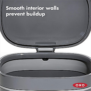 NEW OXO Good Grips Easy-Clean Compost Bin - 1.75 GAL/6.62 L