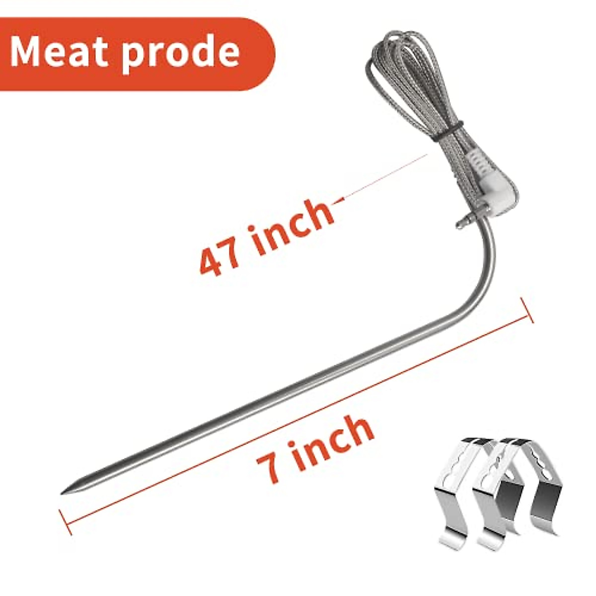 Replacement for Traeger Digital Thermostat Kit Controller, Compatible with Most Traeger Wood Pellet Grills, The Upgrade Kit Comes with 2 Temperature Probes and 1 Furnace Temperature Probe…