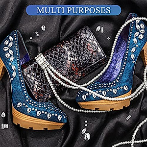 240 Pieces Large Sew on Rhinestones Clear Glass Crystal Gems Diamond Stone Metal Back Prong Setting Crafts Mix Shapes Claw for Jewelry, Clothes, Shoes, Costume (Clear White)