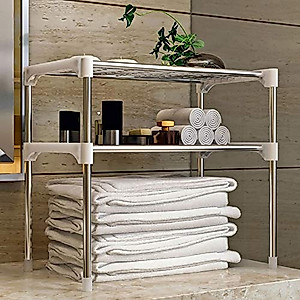 STRAW Kitchen Drain, Adjustable Detachable Shelf, Kitchen Cutlery Shelf, Storage Shelf, Bathroom