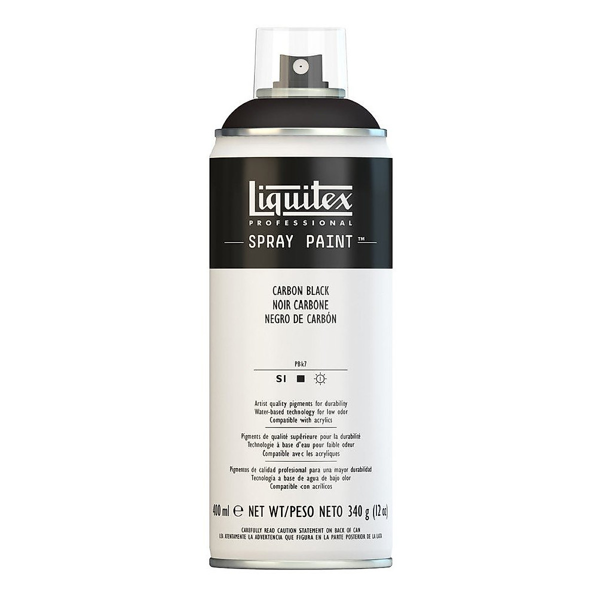 Liquitex Professional Spray Paint, 12-oz (400ml), Carbon Black