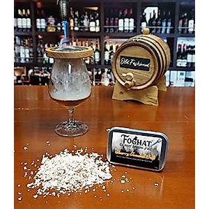 Foghat Culinary Smoking Fuel | Infuse Wine, Whiskey, Cheese, Meats, BBQ, Salt |Wood Smoking Chips for Portable Smoker, Smoking Gun, Glass Cloche or Foghat Cocktail Smoker (Sherry Toasted Oak Flavored)