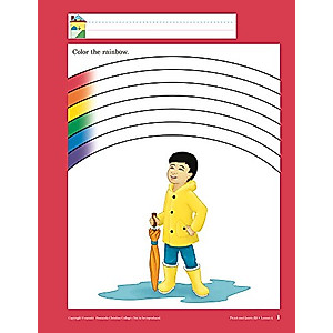 Think and Learn K5 - Abeka 5 Year Old Kindergarten Phonics Reading Development and Comprehension Student Activity Book