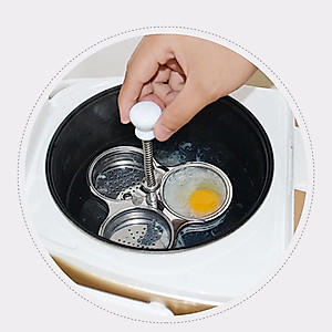 Stainless Steel Egg Cooker with - Perfect for Poaching Eggs