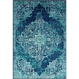 Artistic Weavers Zephyrus Area Rug 5'3" x 7'9", Teal/Blue