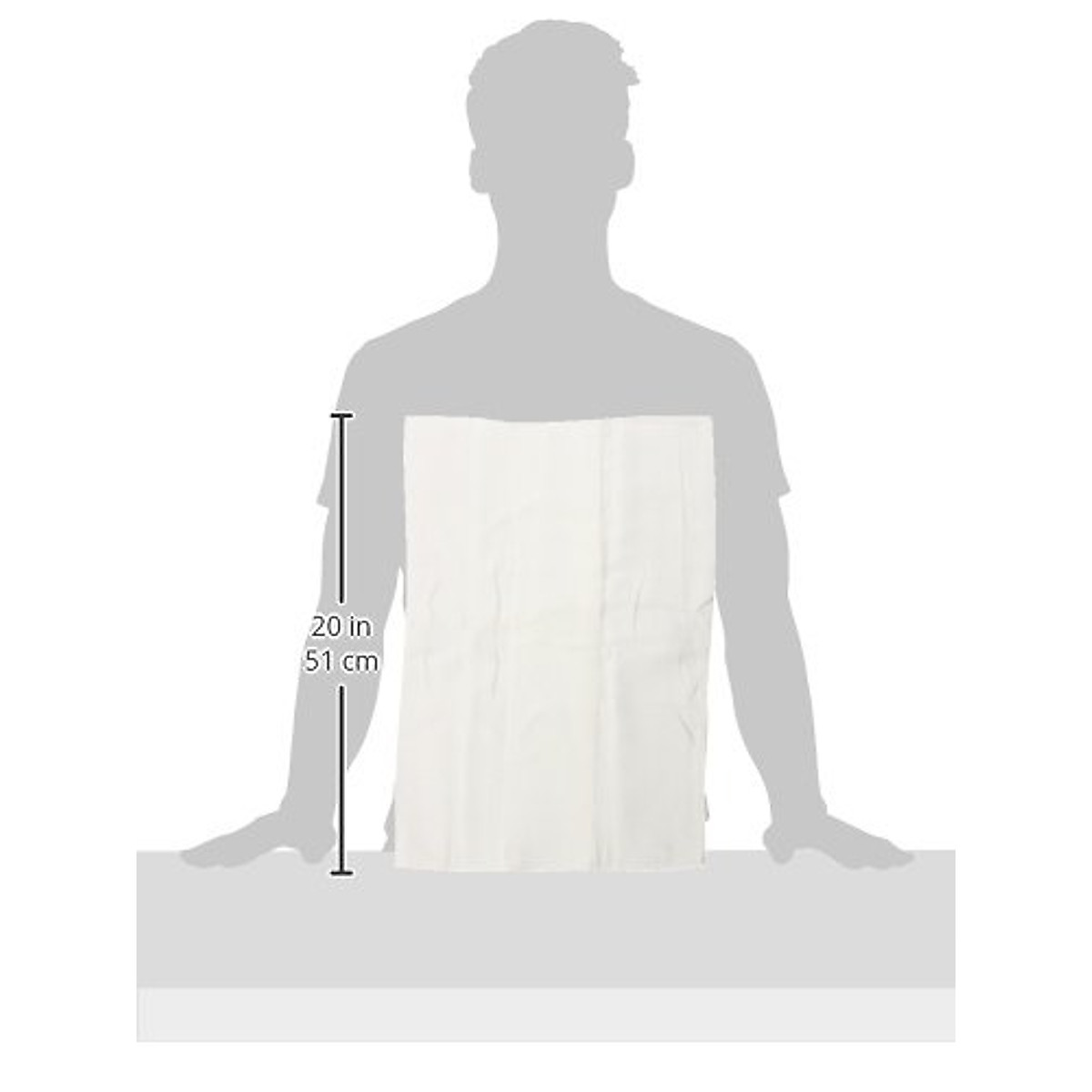 Gerber Prefold Gauze Diaper, White, 5 Count