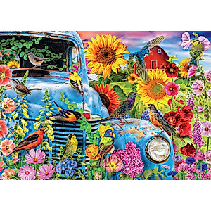 Buffalo Games - Country Life - Songbirds on The Farm - 500 Piece Jigsaw Puzzle