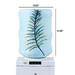 Water Dispenser Barrel Cover for 5 Gallon Water Bottle, High Stretchy Fabric Water Bucket Dust Protector Covers, Reusable Elastic Protective Cover for Hot & Cold Water Dispensers Bottles