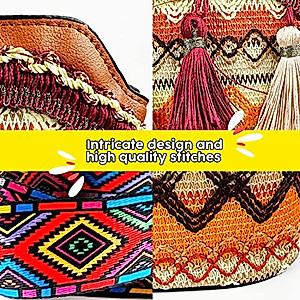 Yellow Bohemian Hippie Bag Stylish and Ultra-Trendy, Boho bags for Women, Ethnic Hippie Crossbody bag, Shoulder Bag, Hippie Side Bag with Adjustable Strap, Hippy Bags and Purses, Hippie Tote Bag