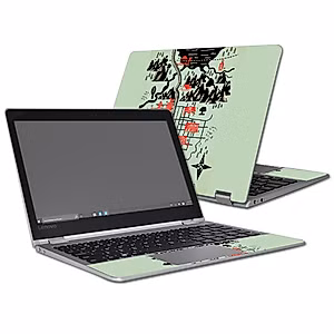 MightySkins Skin Compatible with Lenovo Yoga 710 11.6" - Twin Peaks Map | Protective, Durable, and Unique Vinyl Decal wrap Cover | Easy to Apply, Remove, and Change Styles | Made in The USA