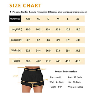 Origiwish Women's High Waisted Running Shorts with Liner Quick Dry Athletic Workout Shorts Zipper Pockets Bright Pink