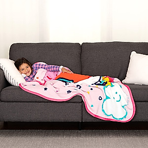 Peppa Pig Kids Bedding Super Soft Micro Raschel Throw, 46 in x 60 in, By Franco, Prints May Vary