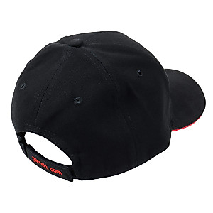 Garrett at MAX Black Baseball Cap One Size Fits All with Fastener Strap 1664600