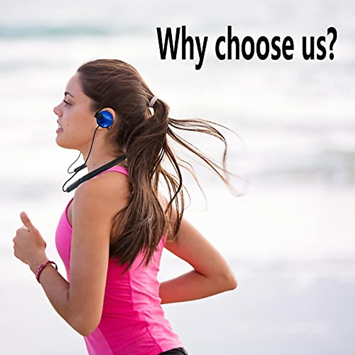 Comfortable Small Bluetooth Headphones,You Can Wear All Day.Wireless Earbuds that don't Fall Out,for Workout and Running,Neckband Earphones,with Mic,Lightweight,Clip on Headphones,Behind the Neck