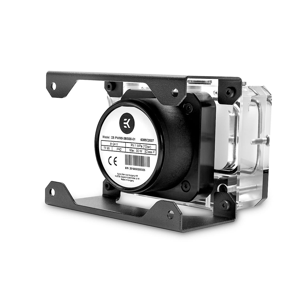 EKWB EK-Quantum Kinetic FLT 80 Pump/Reservoir Combo, D5 PWM, D-RGB, Plexi