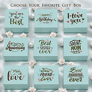 LeCalla Personalized Customized 925 Sterling Silver Name Click-Top Hoop Earrings for Women Teen