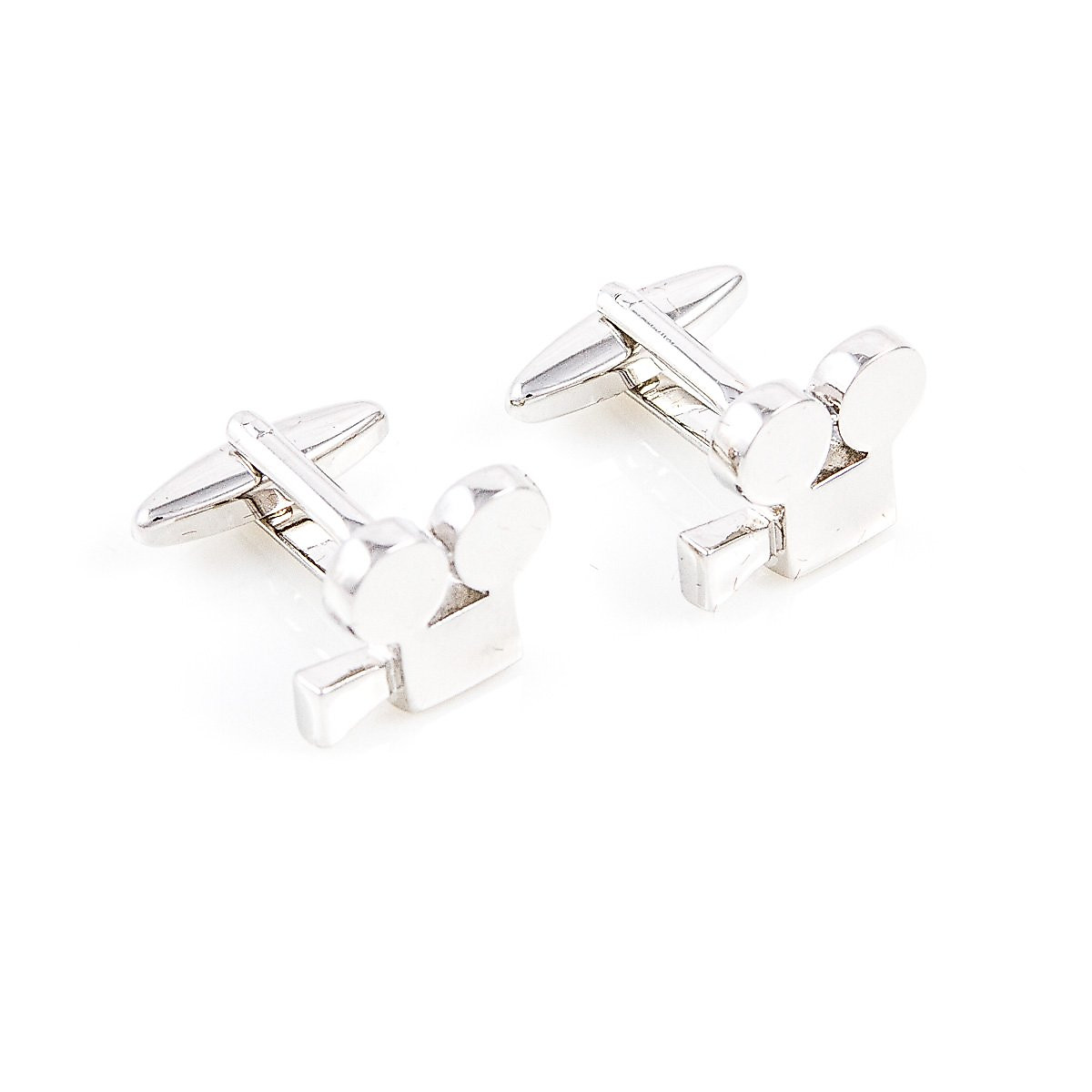 MRCUFF Hollywood Movie Camera Pair Cufflinks in a Presentation Gift Box & Polishing Cloth