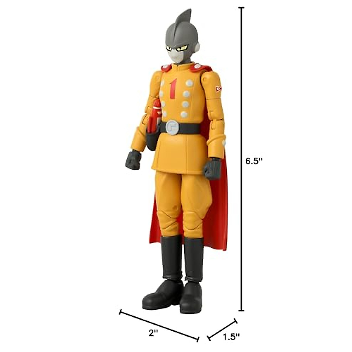 Dragon Stars Series - Dragon Ball Super: Super Hero - Gamma 1, 6.5" Action Figure
