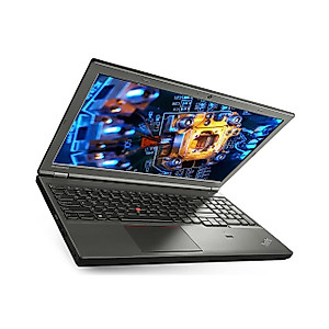 Lenovo ThinkPad T540P Laptop 15.6-inch Notebook, Core i5-4300M - HD Graphics 4600, Up to 3.1 GHz, 16GB RAM, 500GB SSD, Camera, Bluetooth, WiFi, Mini DP, VGA Windows 10 Pro(Renewed)