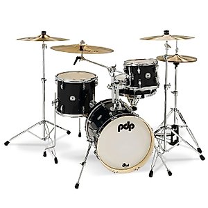 PDP New Yorker 4-piece Shell Pack - Black Onyx Sparkle