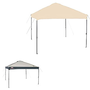 Garden Winds Replacement Canopy Top Cover Compatible with The Coleman Straight Leg 10 x 10 - Riplock 350