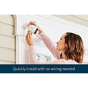 ARLO Arlo VMC2030-100NAR Essential Spotlight Wireless 1080p Camera - White, Motion Only (Renewed)