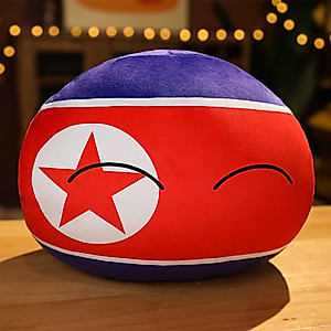 18pcs Countryballs Polish Ball Plush Toy Usa France Canada England Germany Japan China Short Plush Country Ball Plush Toy Mini Pillow Country Ball 4in