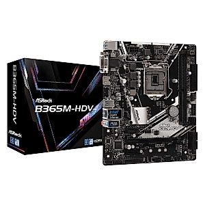 ASRock Intel B365 Chipset Motherboard, B365M-HDV