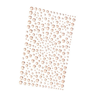 DECORA 325 Gold Diamante Stick on Rhinestone Stickers Gems Cards and Self Adhesive Craft Bling