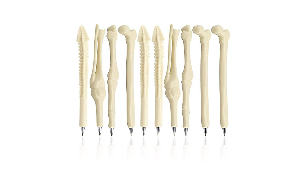 Bone Shape Ballpoint Pens - Fun Gifts for Medical Pros