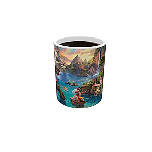 Morphing Mugs Disney - Peter Pan - Neverland - One 11 oz Color Changing Heat Sensitive Ceramic Mug – Image Revealed When HOT Liquid Is Added!
