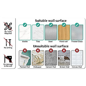 stusgo Shower Shelf for Inside Shower, Adhesive Shower Caddy with Soap Dish Holder with Hooks, No Drilling Shower Shelves Bathroom Shower Storage, Stainless Steel Shower Organizer Wall Mount, 3 Pack