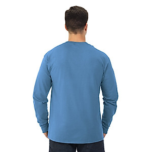 Fruit Of The Loom Adult HD Cotton Long Sleeve Crew T-Shirt, JZ4930R, M